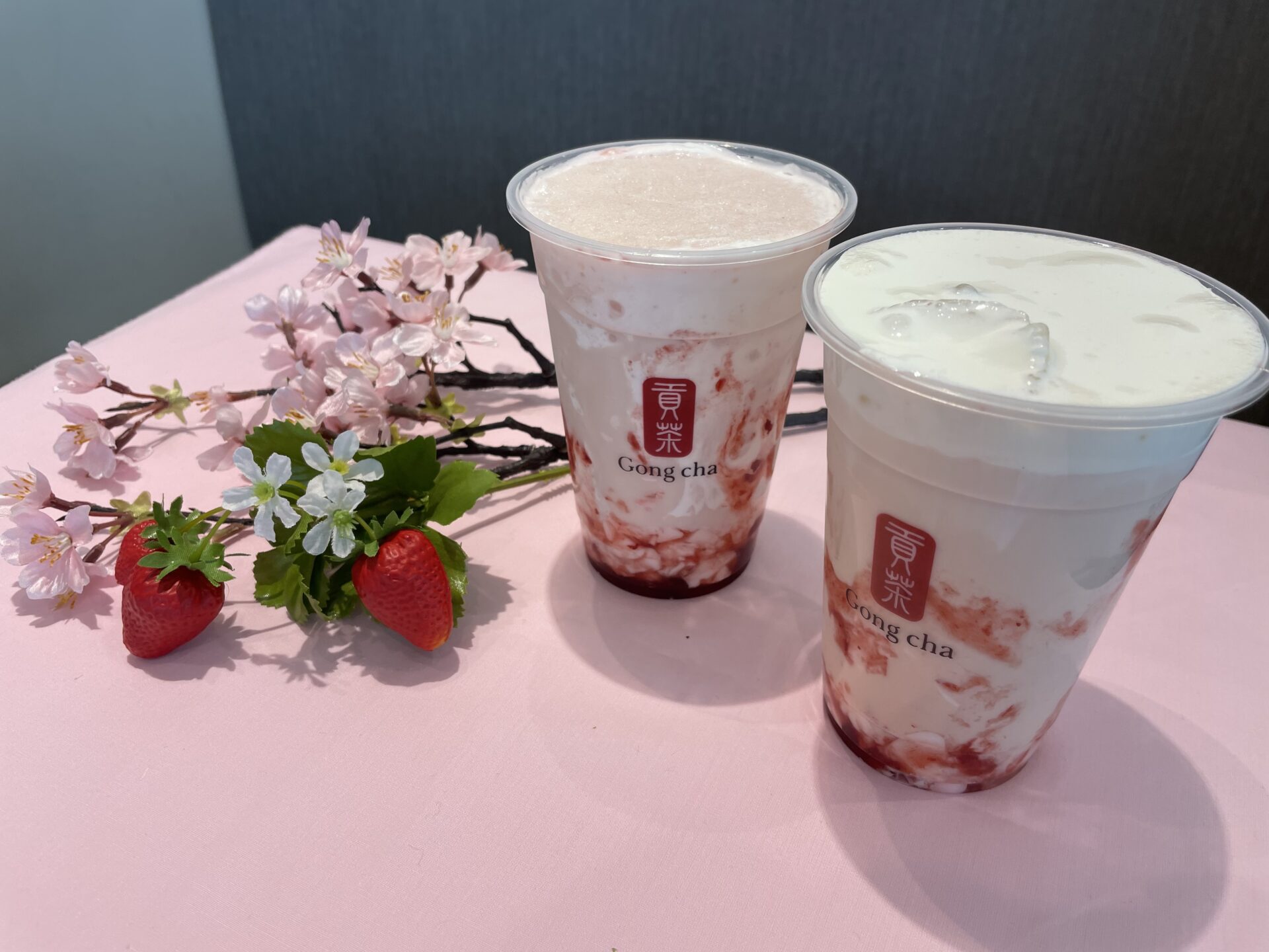 【3/16～】ゴンチャの新作♡「いちご杏仁 ミルクティー＆フローズン」が登場。期間限定の大人気ドリンクで春を感じよ♪ - トレンドお届けメディア Trepo（トレポ