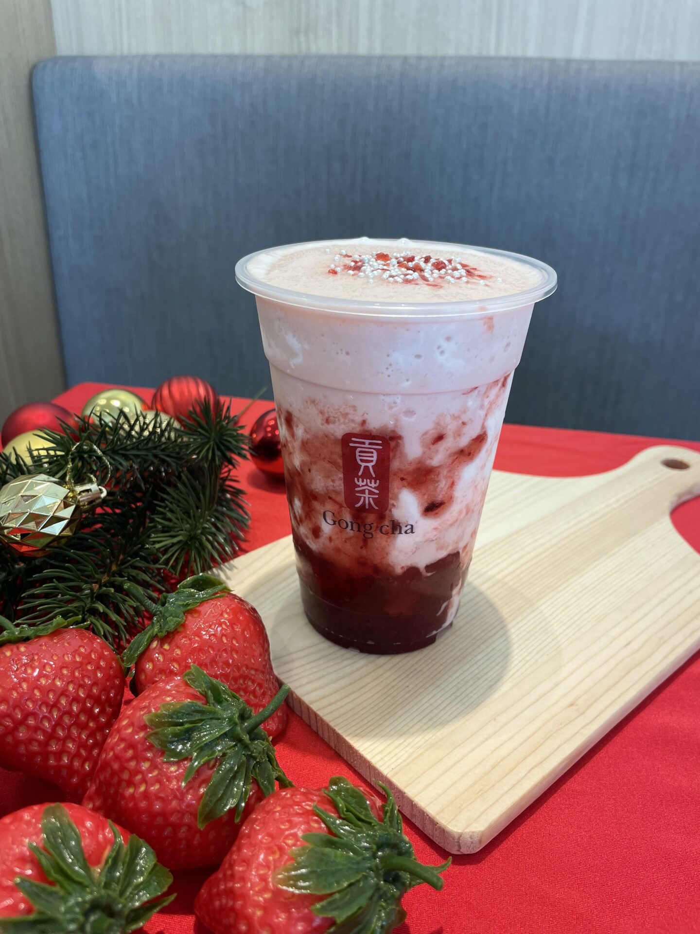 【ゴンチャ新作】あまおう®ノエル ミルクティー／フローズンティーでホリデーシーズンを楽しもう♡ | トレンドお届けメディア Trepo（トレポ