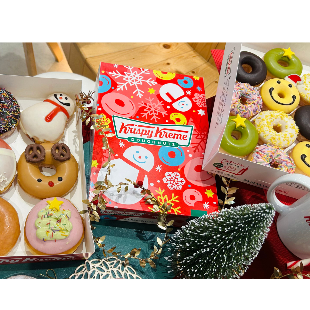 【クリスピー・クリーム・ドーナツ】きらめくホリーデーシーズンにぴったりのクリスマス限定ドーナツが登場 ︎ | トレンドお届けメディア Trepo（トレポ