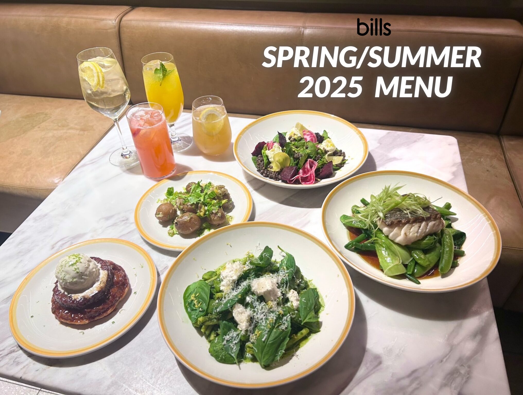 【2025年春夏限定】bills新作メニューで“地中海の風”を感じて！ヘルシーでおしゃれなひとときを♪ - トレンドお届けメディア Trepo（トレポ