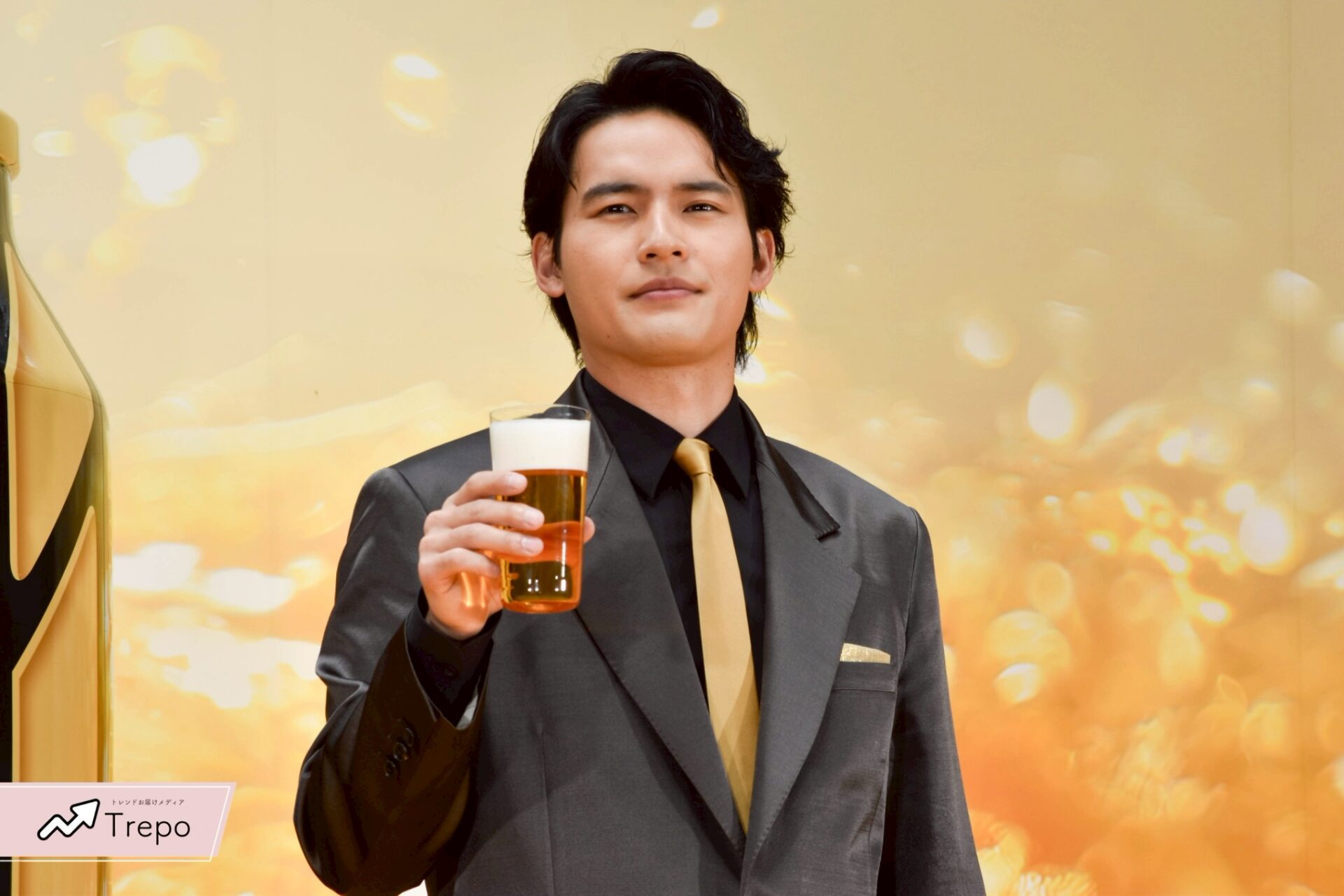 【水上恒司・吉川愛登壇】「アサヒ ザ・ビタリスト」新CM発表会が開催！乾杯からの豪快な飲みっぷりに、会場は大盛り上がり♪ - トレンドお届けメディア Trepo（トレポ