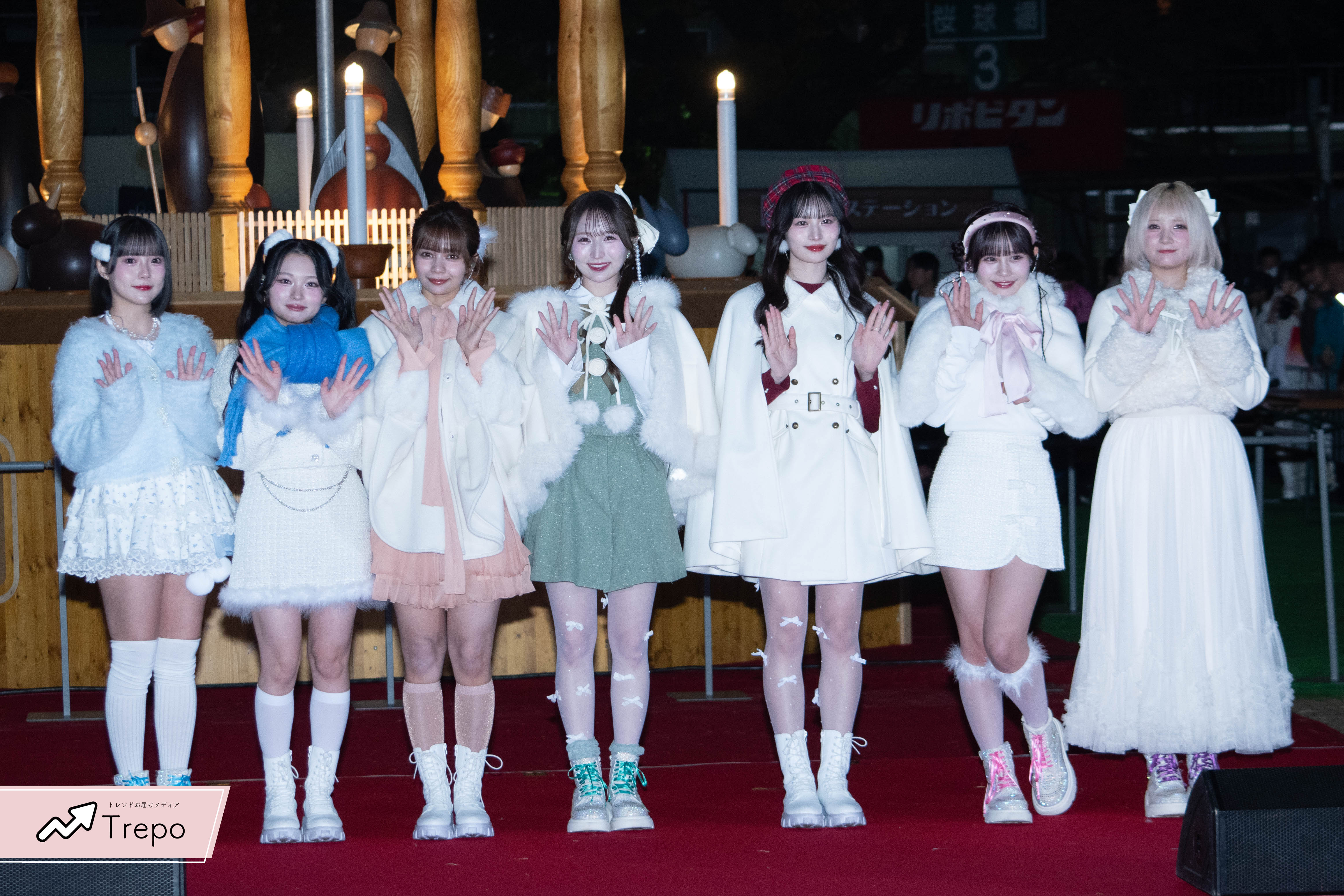 【CANDY TUNE登壇】神宮外苑クリスマスマーケットの点灯式に潜入！大盛り上がりのスペシャルミニライブの様子もレポート♪ - トレンドお届けメディア Trepo（トレポ